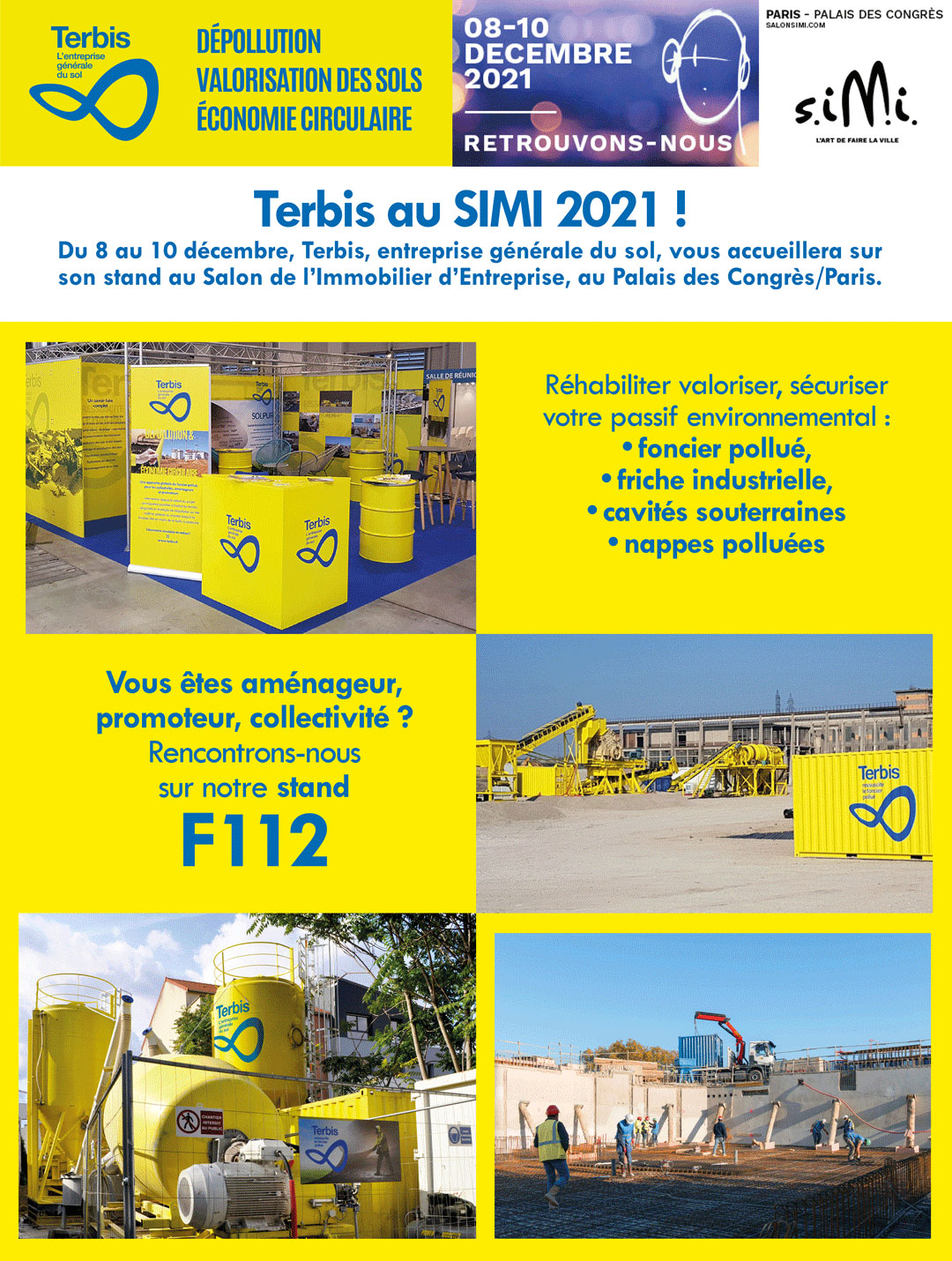 Salon du SIMI 2021, du 8 au 10 décembre 2021 - Terbis